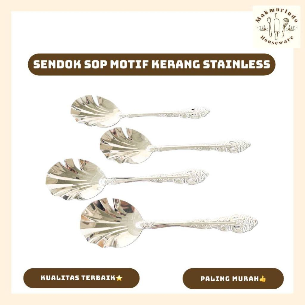 Jual Centong Stainless Steel Sendok Sayur Irus Saji Kerang Wayang ...