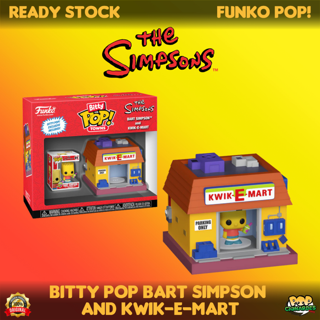 Jual Funko Bitty POP! Television - own The Simpsons - Bart Simpson and ...