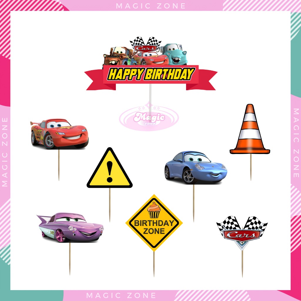 Jual Topper Cake/Topper Cake Kue Ulang Tahun/Hiasan Kue Ulang Tahun ...