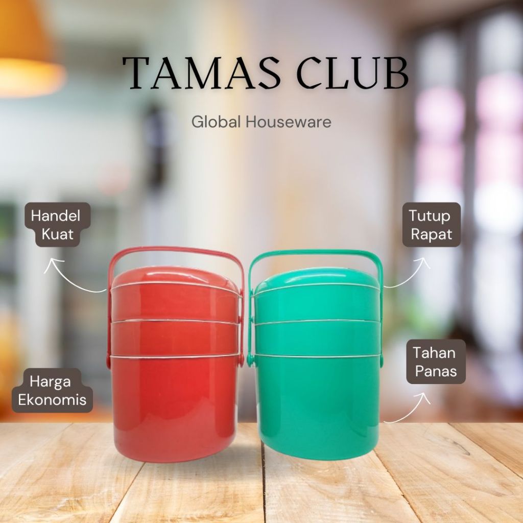 Jual TAMAS JUMBO / RANTANG PIKNIK / RANTANG MAKANAN/ RANTANG SUSUN ...