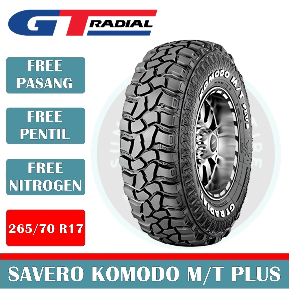 Jual Ban Mobil GT Radial SAVERO KOMODO MT PLUS 265/70 R17 | Shopee ...