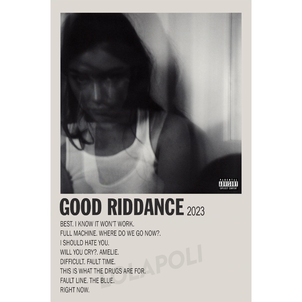 Jual Poster Cover Album Good Riddance - Gracie Abrams | Shopee Indonesia