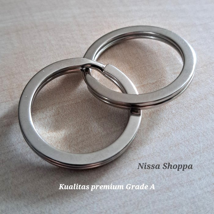 Jual Ring gantungan kunci / Keychain / Ring besi aksesoris / Ukuran 3 cm / 30 mm kualitas ...