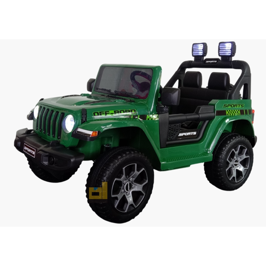 Jual mobil aki jeep m-8288, hijau army | Shopee Indonesia