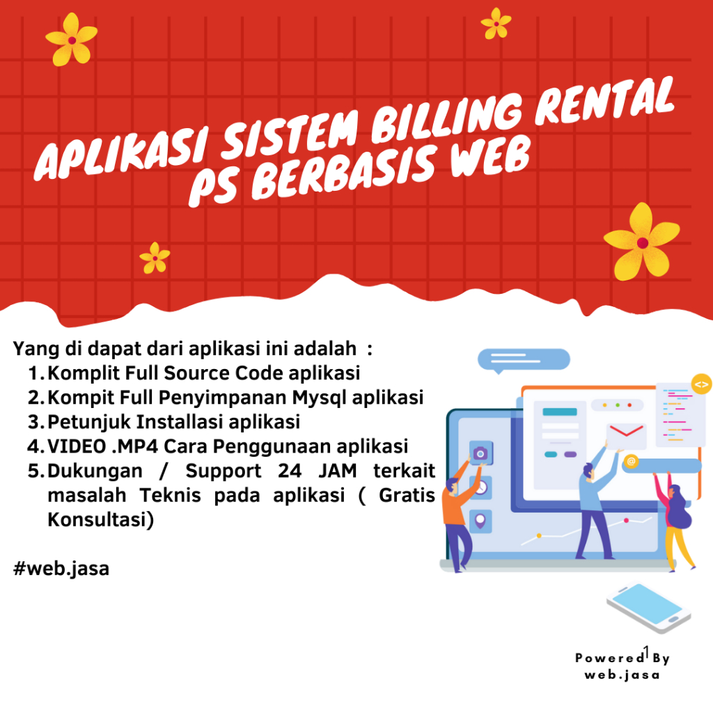 Jual APLIKASI SISTEM BILLING RENTAL PS BERBASIS WEB | Shopee Indonesia