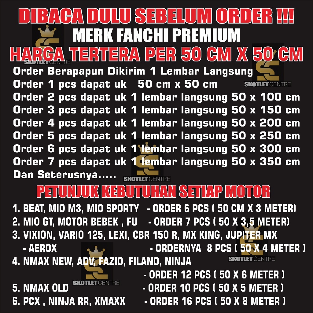 Jual Skotlet Motor Peach Pink Super Glossy Premium Tebal Fanchi Lebar ...