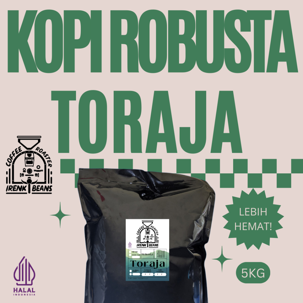 Jual Kopi Robusta Toraja 5000g 5KG Biji Bubuk | Shopee Indonesia