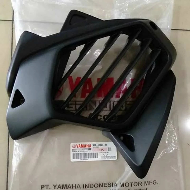 Jual BBP-E2467-00 COVER TUTUP RADIATOR NEW AEROX CONNECTED 155 ASLI YAMAHA BBP E2467 | Shopee ...