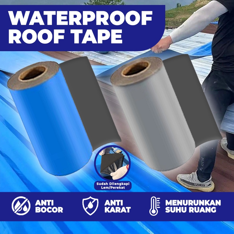 Jual MATEI Waterproof Tape Lakban Anti Bocor 30M Lakban aluminium Anti ...