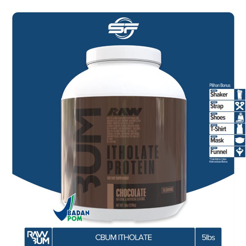 Jual Raw Cbum Bum Itholate Protein 5 Lbs Whey Protein Isolate | Shopee Indonesia