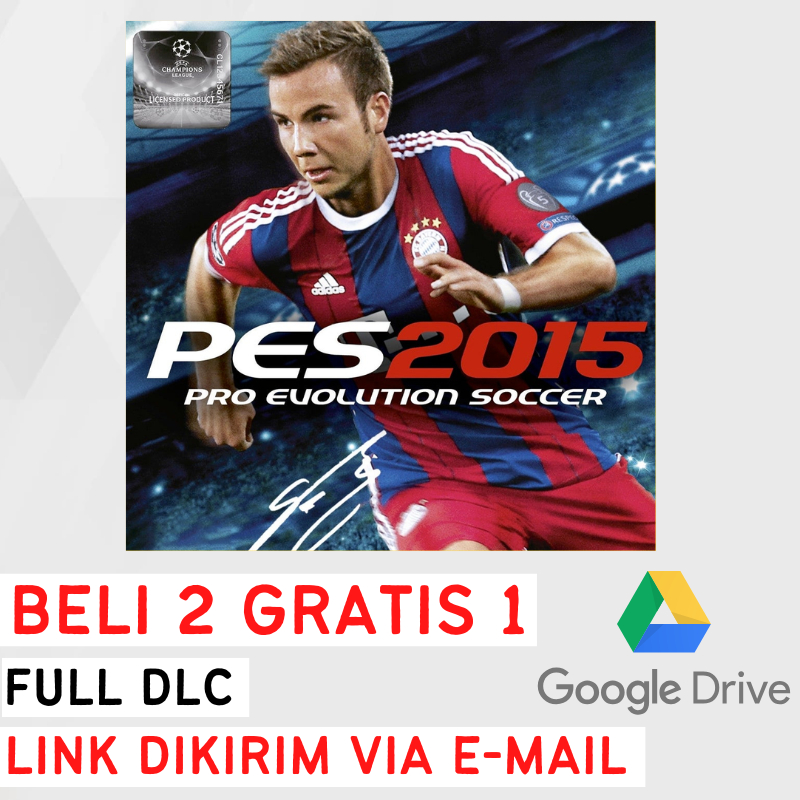 Jual PRO EVOLUTION SOCCER 2015 - GAME PC - GAME LAPTOP - LINK DOWNLOAD ...