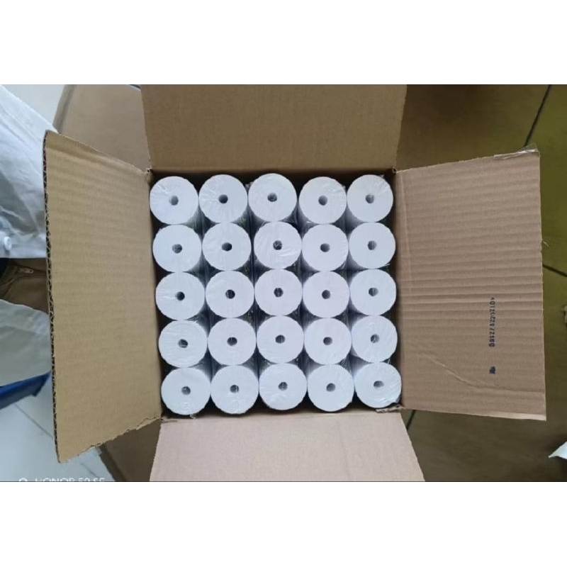 Jual kertas thermal 57x40 kertas termal 57x40 pack | Shopee Indonesia