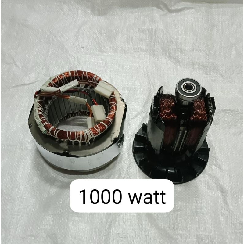 Jual 1000 Watt rotor + statorRotor + stator buat genset 1000 Watt ...