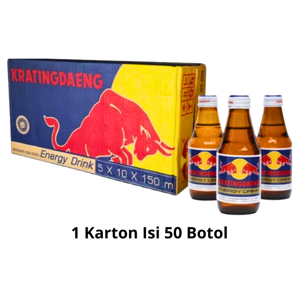 Jual Kratingdaeng 1 Dus Isi 50 Botol 150ml Minuman Energi | Shopee ...