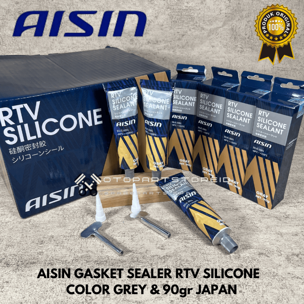 Jual LEM SILIKON SEALER GASKET RTV TAHAN PANAS PAKING MESIN & RADIATOR ...