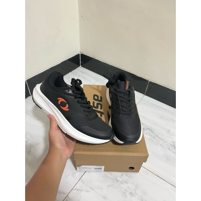 Jual Sepatu Astec Men hitam logo merah sale 70% ukuran 39-44 (ASC ...