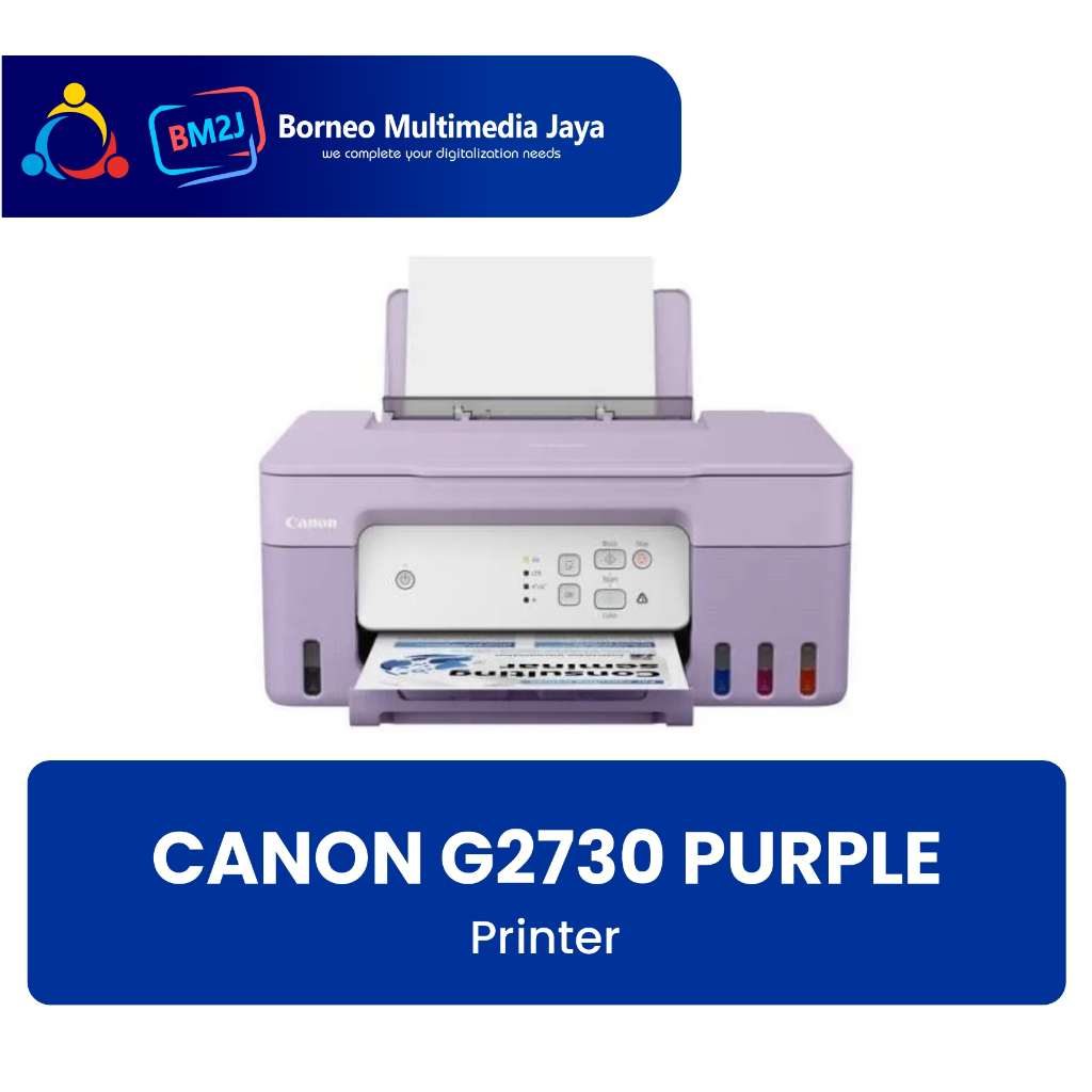 Jual Printer Canon Pixma G2730 G 2730 G-2730 Purple Edition - Print ...