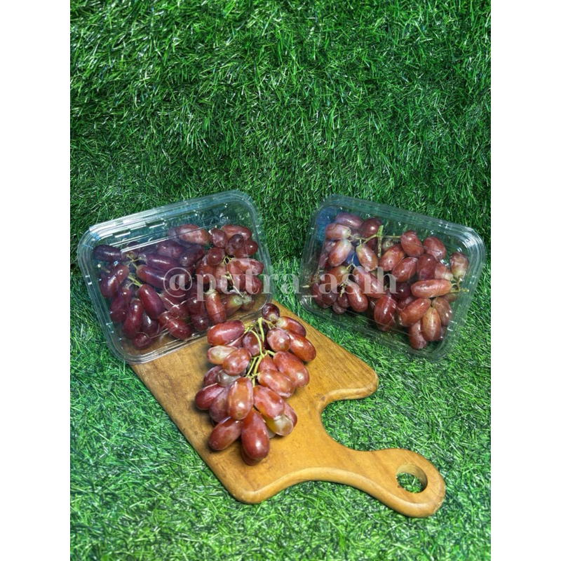 Jual Anggur Crimson Red Seedless ( buy 1 pack free 1 pack ) | Shopee ...