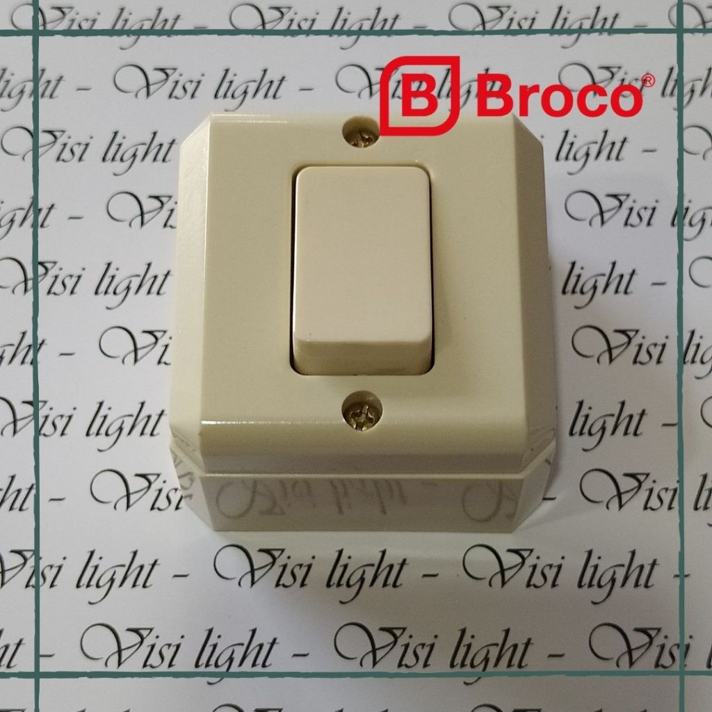 Jual Saklar Engkel OB Broco 16210 Persegi (Outbow) | Shopee Indonesia