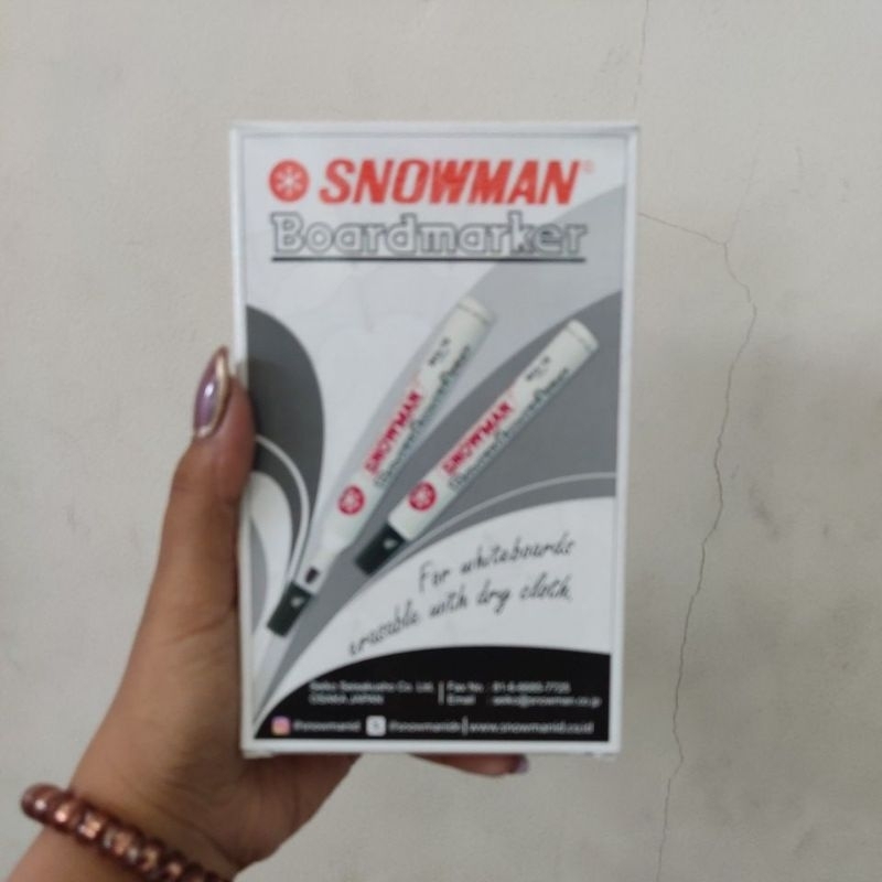 Jual Spidol Snowman boardmarker | Shopee Indonesia