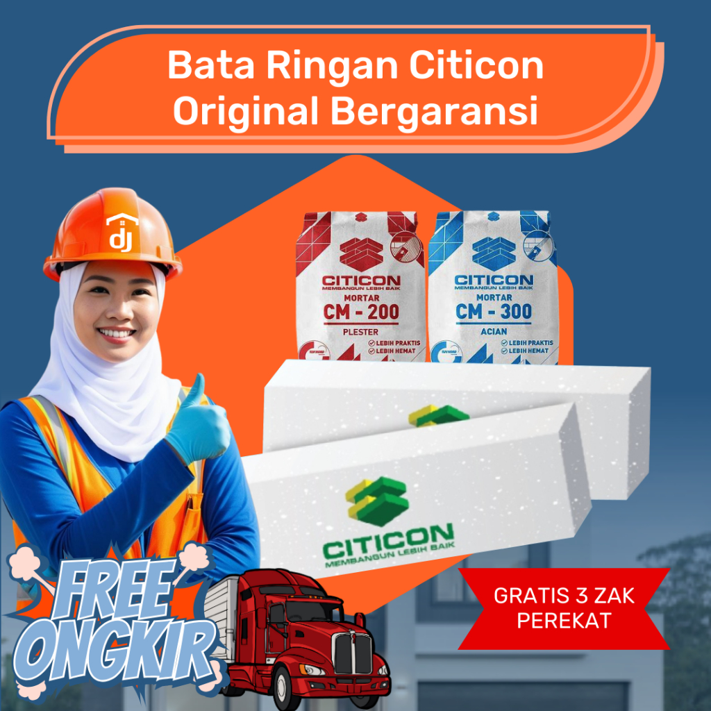 Jual Bata Ringan - Hebel Citicon Isi 11.52 Kubik Untuk Wilayah Pati ...