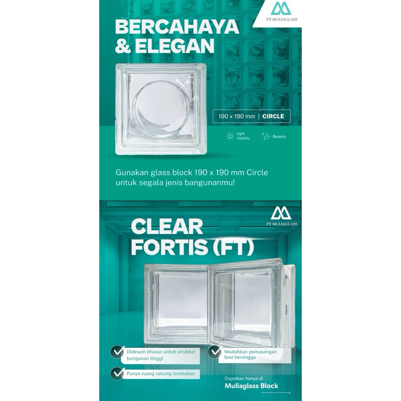 Jual Glass Block Mulia Magna | Shopee Indonesia