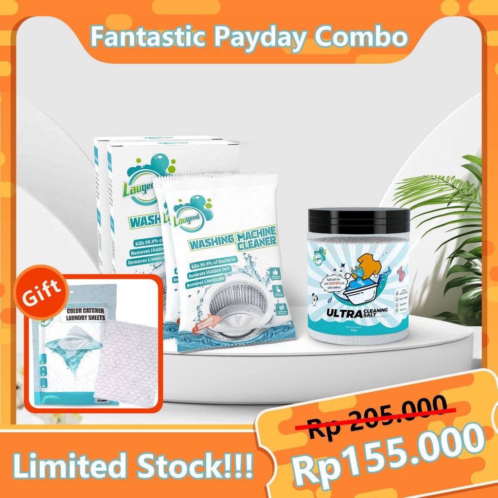 Jual 【Payday Sale】Laugend Cleaning Care Kit, Pembersih Mesin Cuci ...