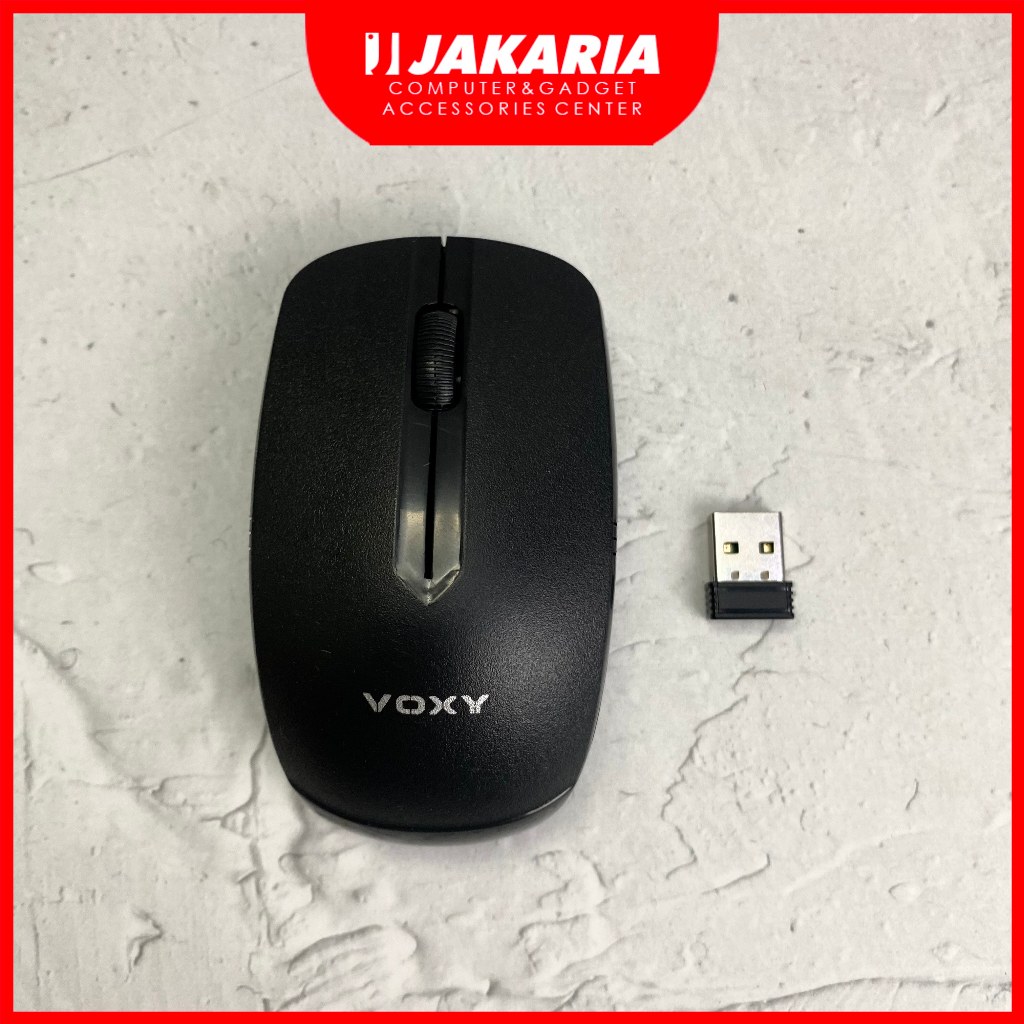 Jual VOXY Mouse Wireless Slim Murah E24 Eco Series | Shopee Indonesia