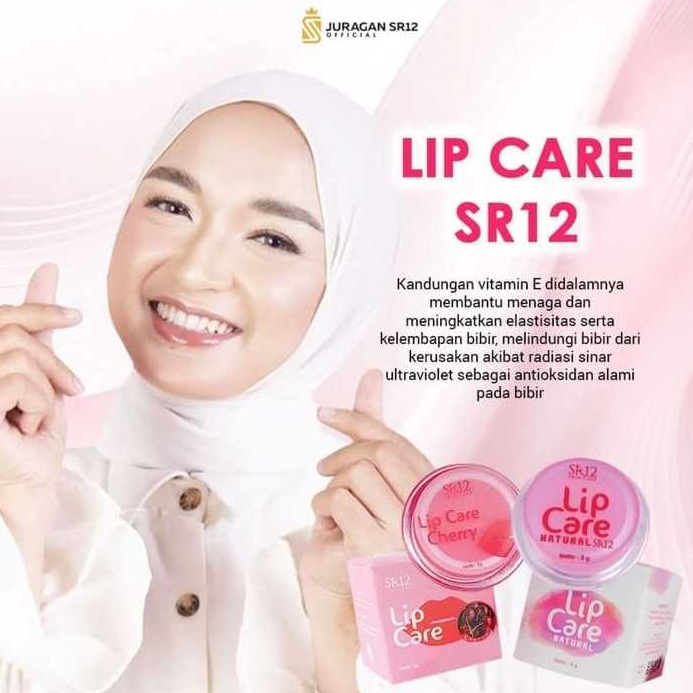 Jual Lip Care SR12 Lip Balm Pelembab Bibir Pencerah Warna Bibir Alami Solusi Bibir Kering dan ...