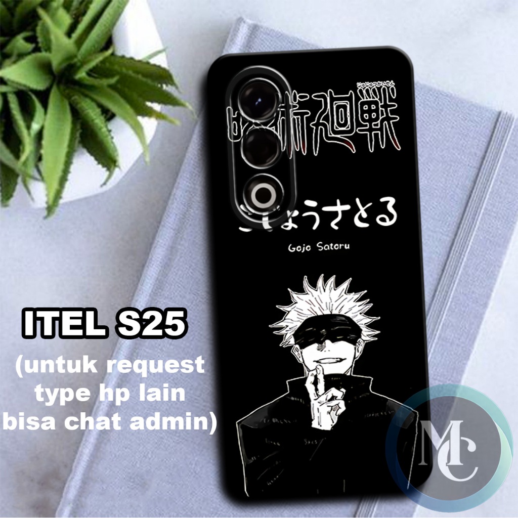 Jual CC7/ Softcase karet lentur untuk ITEL S25/Motif karakter anime ...
