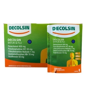 Jual DECOLSIN 4 TAB PER STRIP meredakan batuk yang disertai gejala flu ...