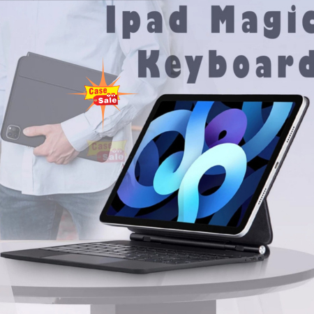 Jual Magic Keyboard Rebound Magnetic Keyboard Case iPad Case with ...