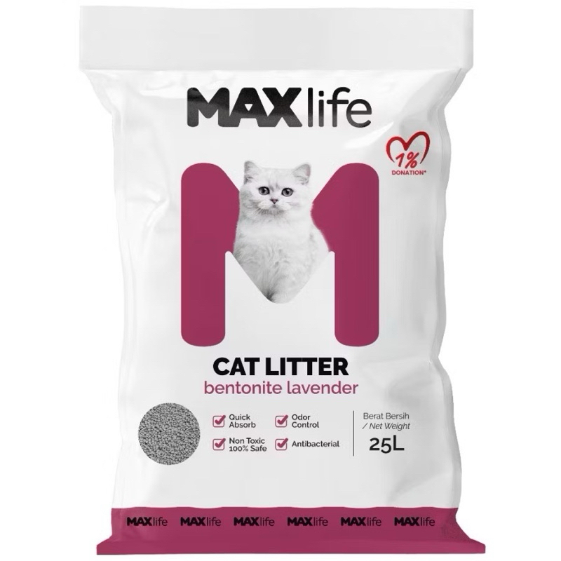 Jual pasir max life 25 L | Shopee Indonesia