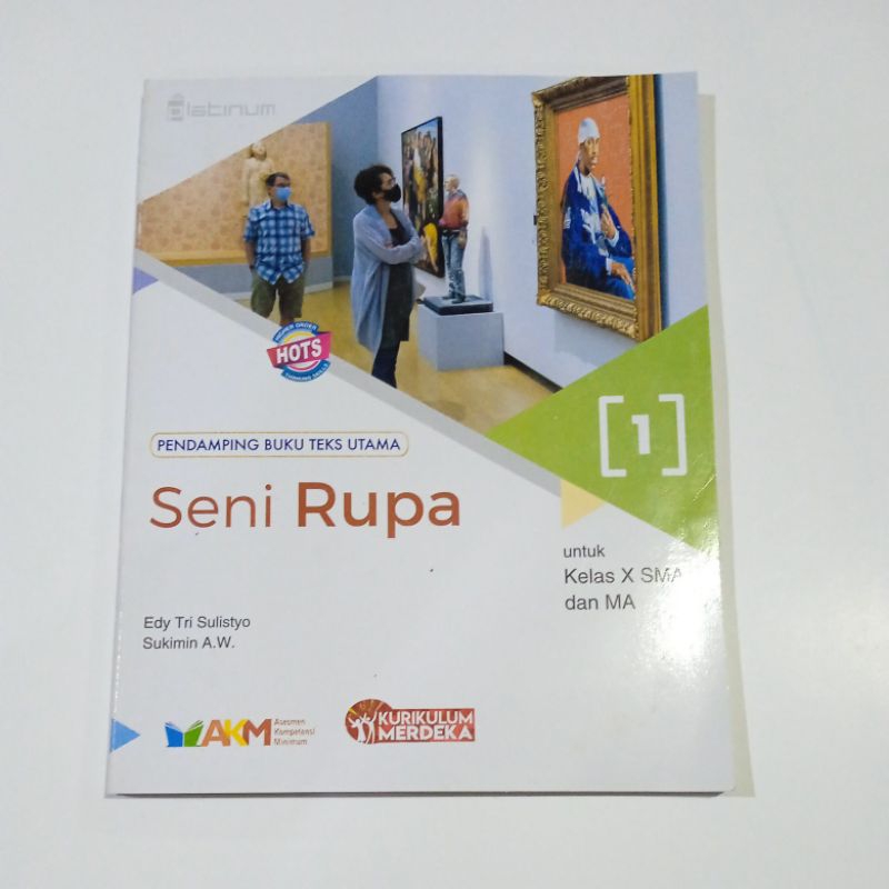 Jual SENI RUPA SMA KELAS X AKM PLATINUM KURMER | Shopee Indonesia