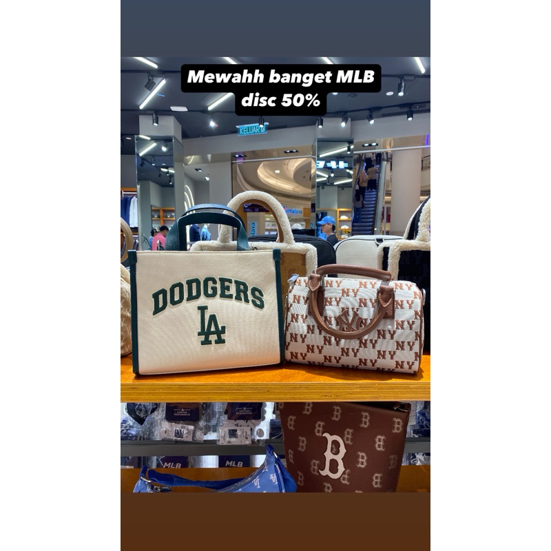 Jual Tas Tangan Dodgers MLB | Shopee Indonesia