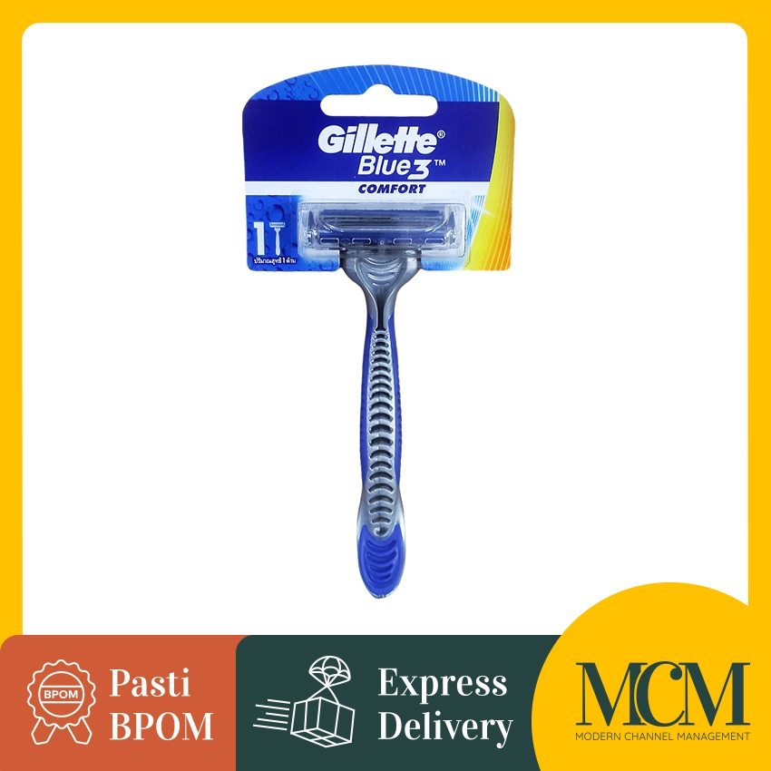 Jual Pisau Cukur Gillette Blue 3 - 1 Razor - Alat Cukur Terbaik ...