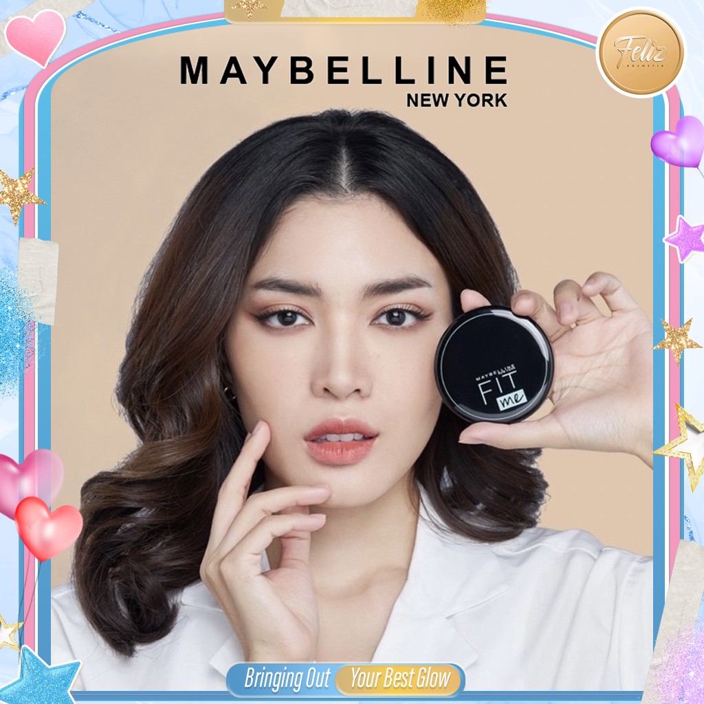 Jual * FELIZ * MAYBELLINE Fit Me 12 Hour Oil Control Compact Powder ...