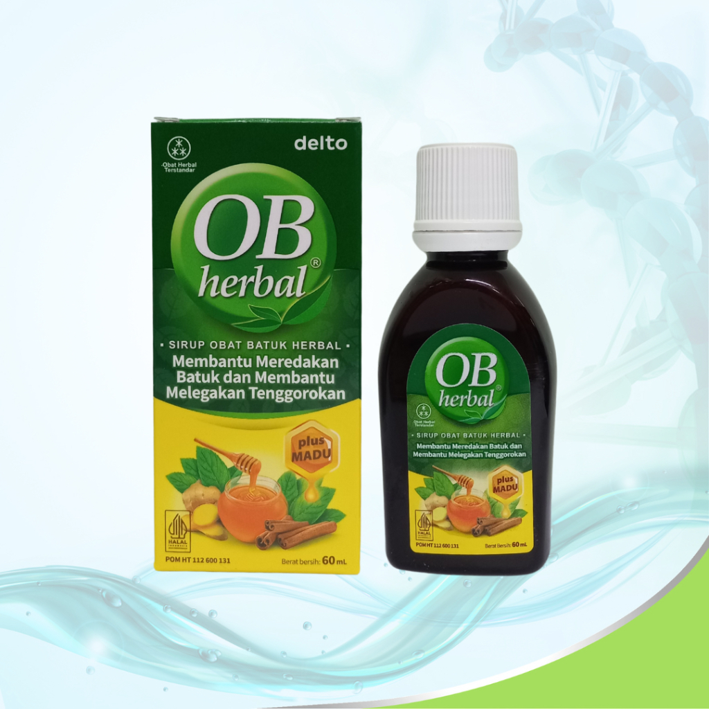 Jual OB HERBAL | Obat Batuk Berdahak | Syrup 60 ml | Shopee Indonesia