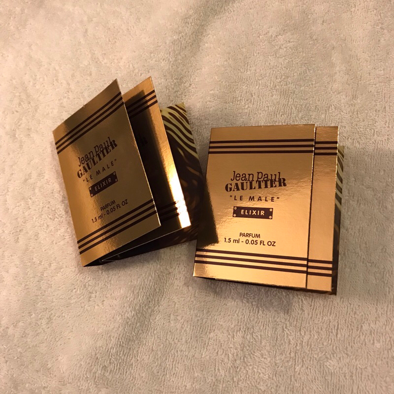 Jual Jean Paul Gaultier JPG Le Male Elixir Parfum Vial / SAMPLE 1.5mL ...