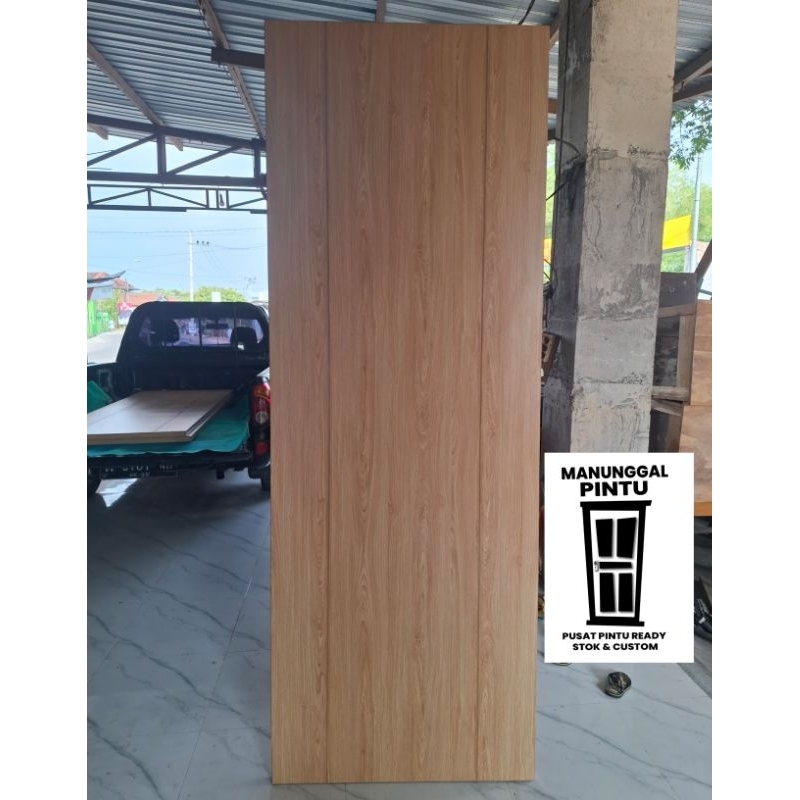 Jual PINTU MINIMALIS HPL (TACO,ECO,HOMEGA) + Kusen Aluminium Anti air anti rayap | Shopee Indonesia