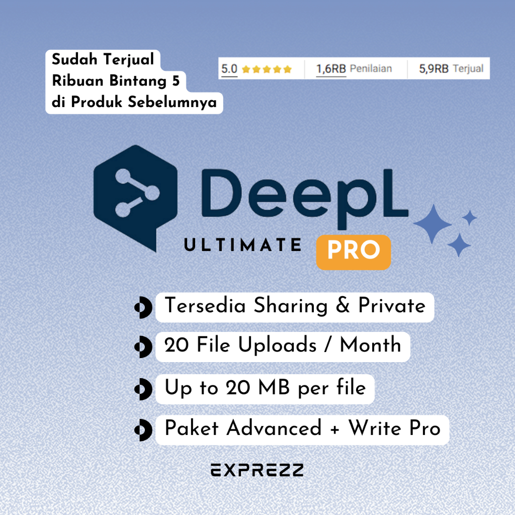 Jual DeepL Pro Advanced - Software Translator Nomor 1 | Shopee Indonesia