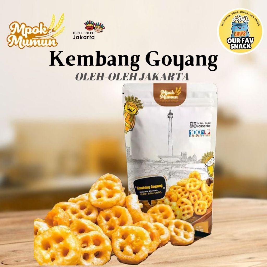 Jual Kembang Goyang Wijen Khas Betawi Mpok Mumun Oleh Oleh Betawi Oleh ...