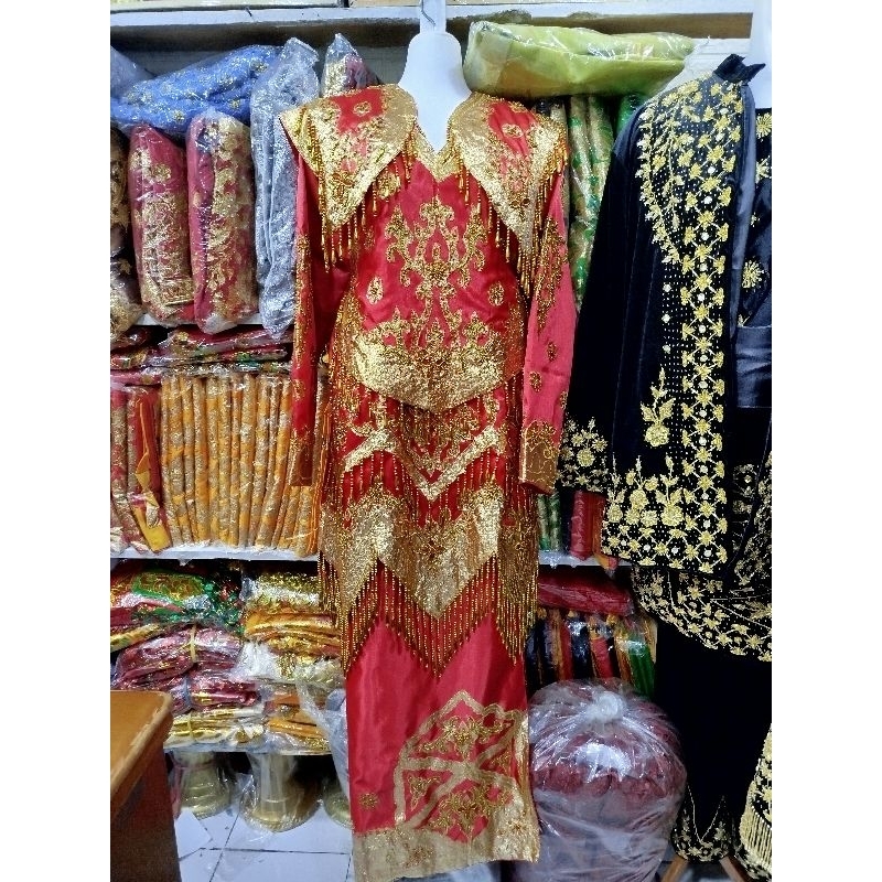 Jual Baju adat minang/baju tari padang/baju minang saten | Shopee Indonesia