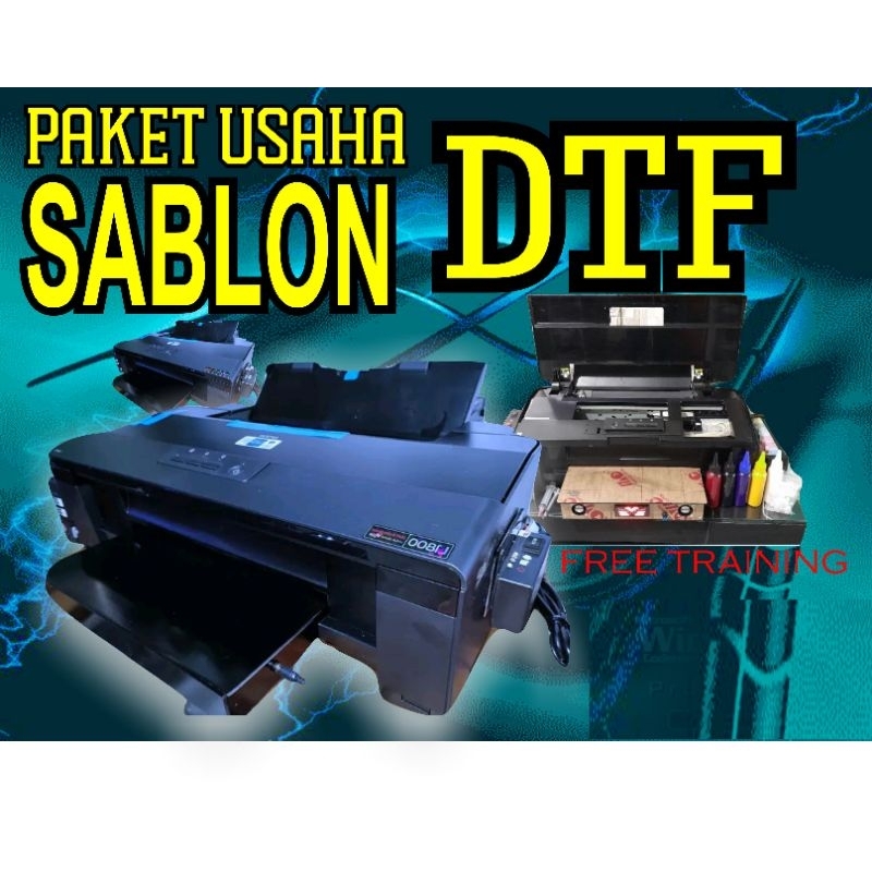 Jual mesin Printer Dtf paket usaha sablon | Shopee Indonesia