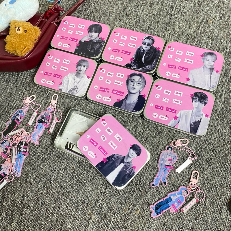 Jual [READY STOCK] blooms falls keychain - only you tincase - nct dream ...