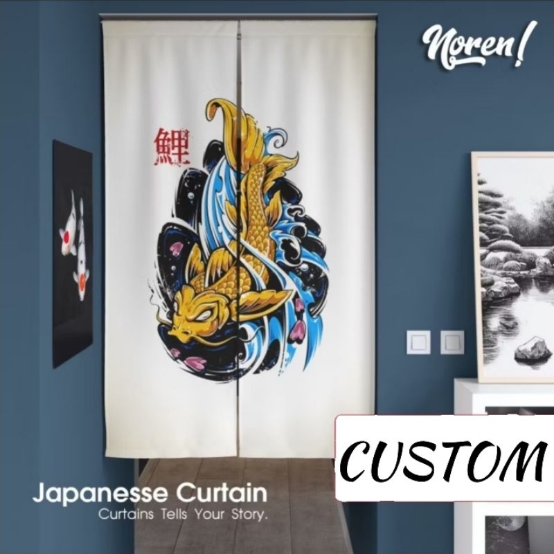 Jual Noren Japanese Curtain Custom | Shopee Indonesia