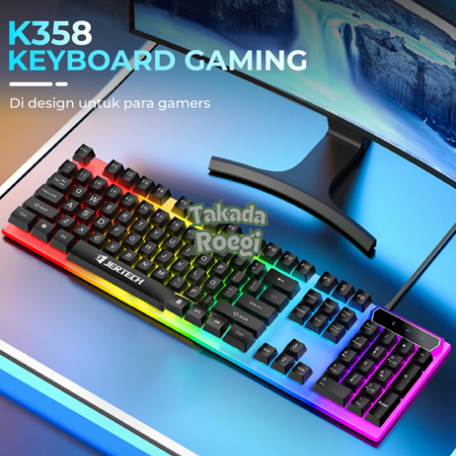 Jual Keybord Keyboard Keiboard Kibort Gaming PC Komputer Lampu LED RGB ...