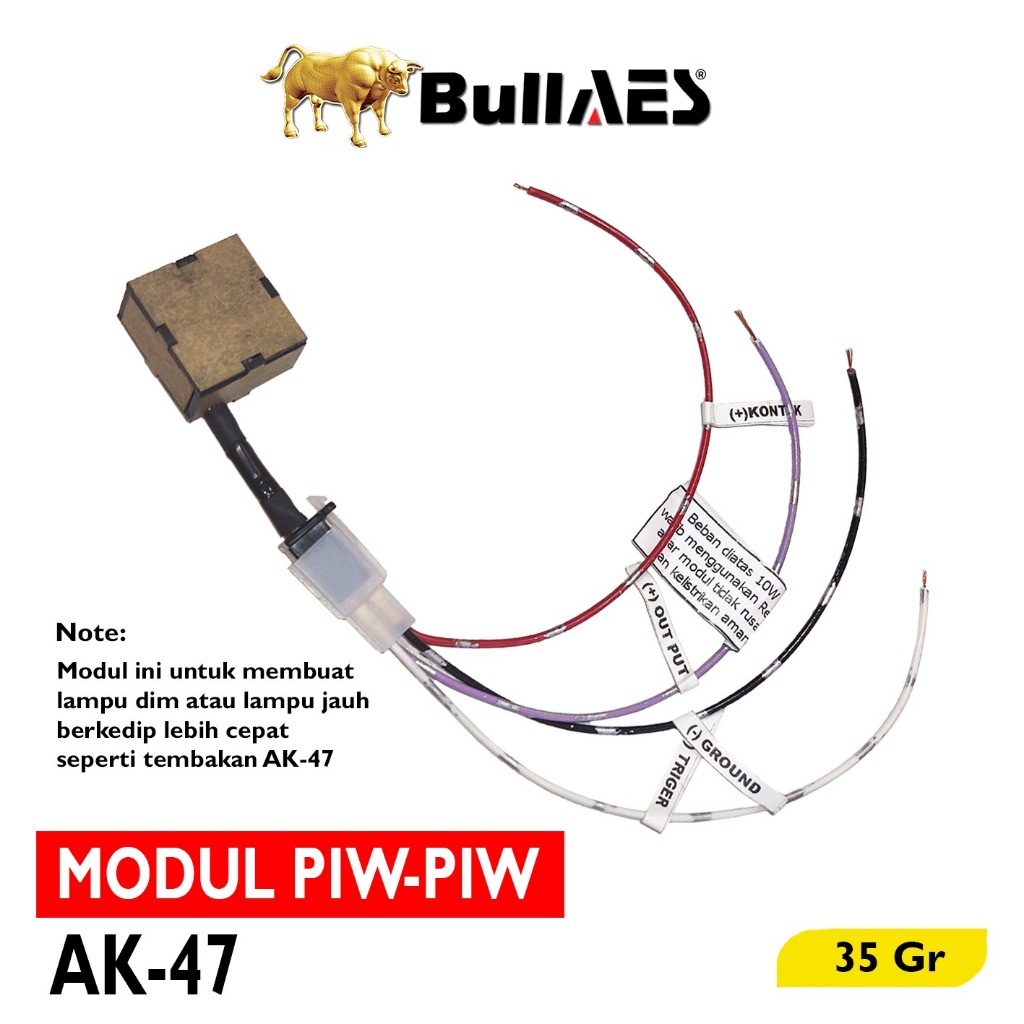 Jual Modul Piw Piw Biled Bi-laser AK47 Modul Dim Motor PNP | Shopee ...