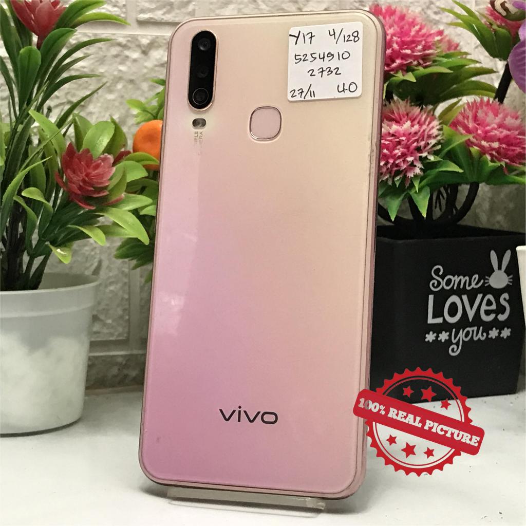 Jual Vivo Y17 4/128GB Pink Bekas Second Original | Shopee Indonesia
