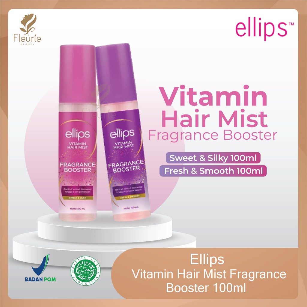 Jual Ellips Vitamin Hair Mist Fragrance Booster 100ml - Fresh & Smooth ...